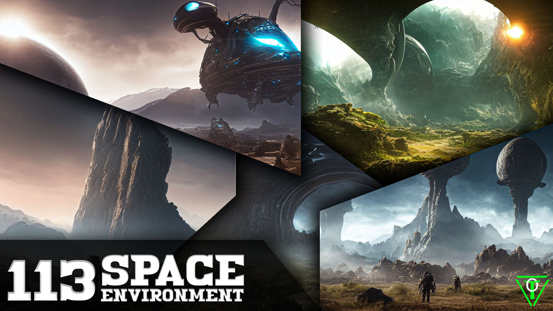 ArtStation - 113 Space Environment (More Than 8K Resolution) | Artworks