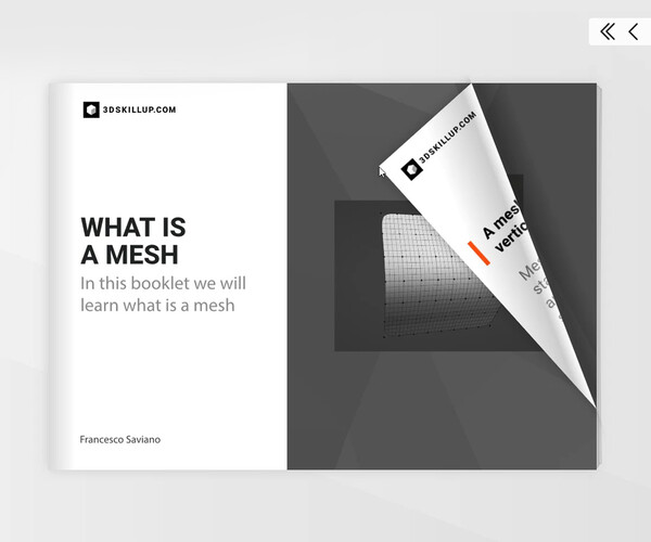 Artstation Booklet What Is A Mesh Tutorials