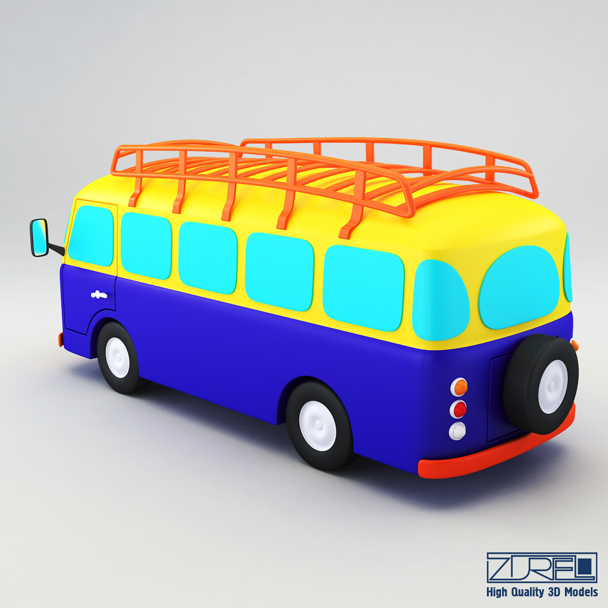 ArtStation - Retro Bus | Resources
