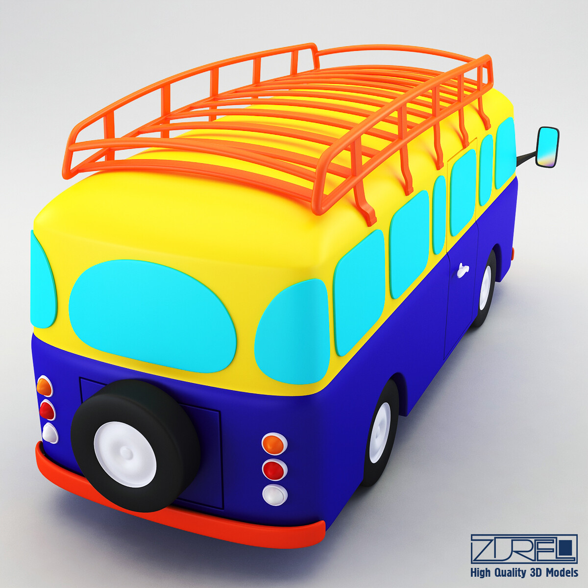 ArtStation - Retro Bus | Resources