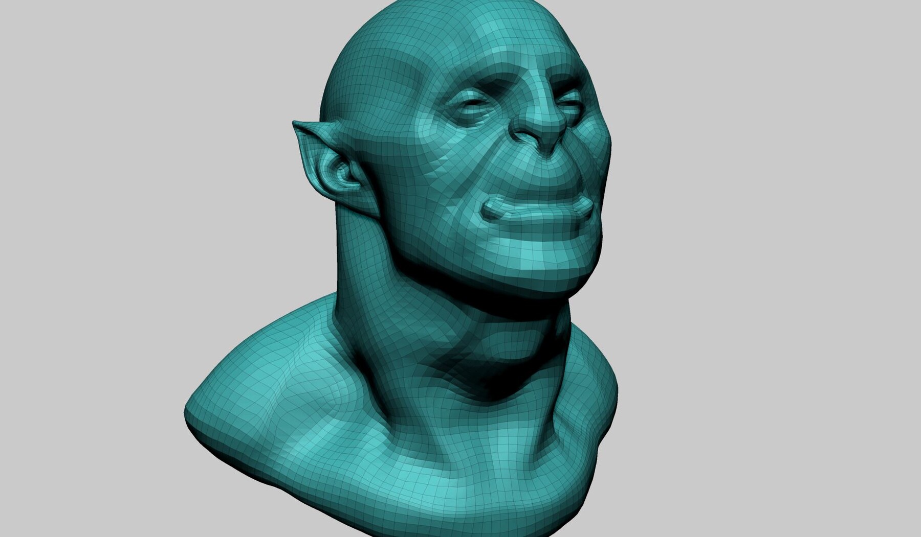 ArtStation - Creature Head Base A | Resources