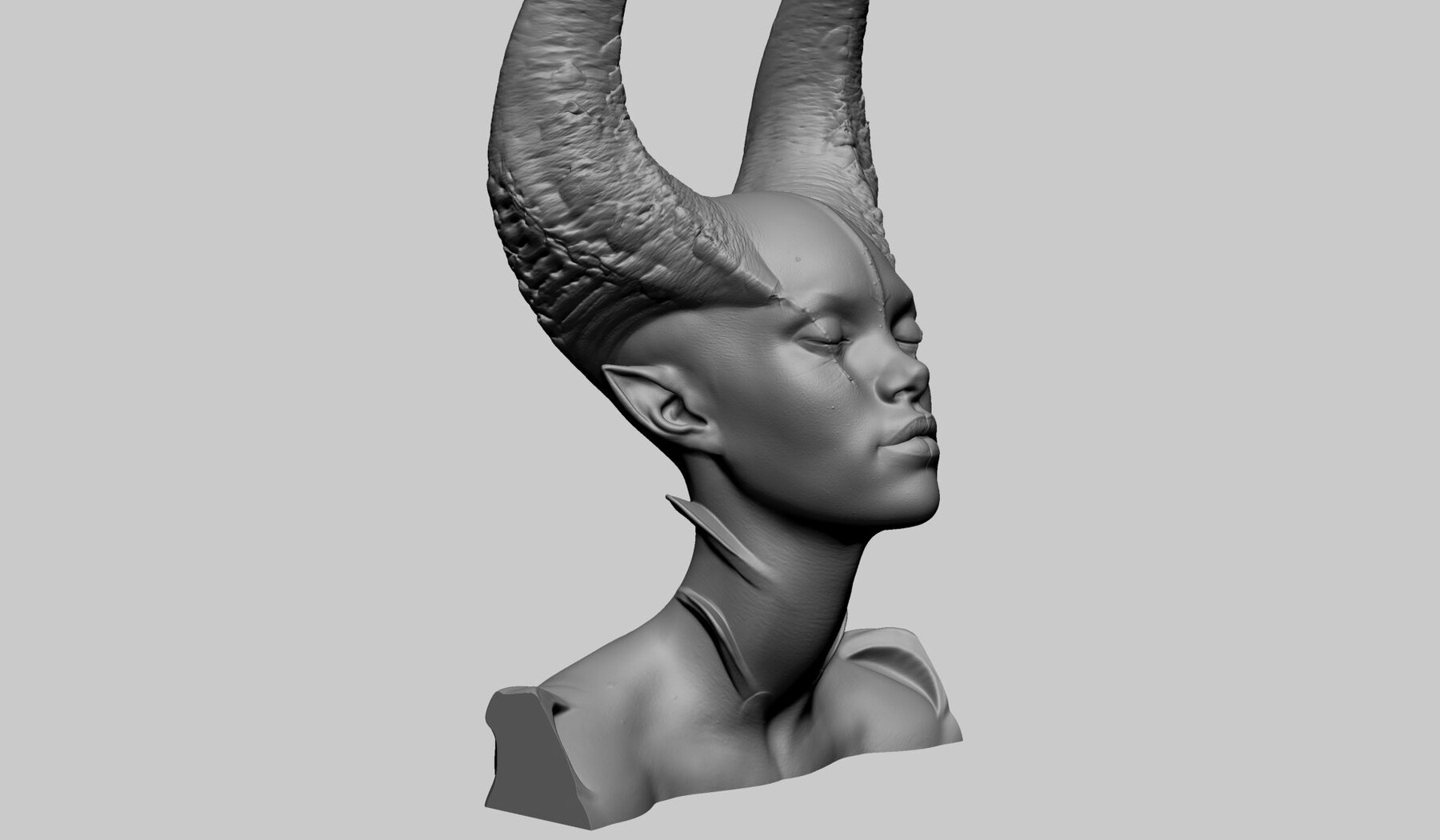 ArtStation - Fantasy Female Bust A | Resources