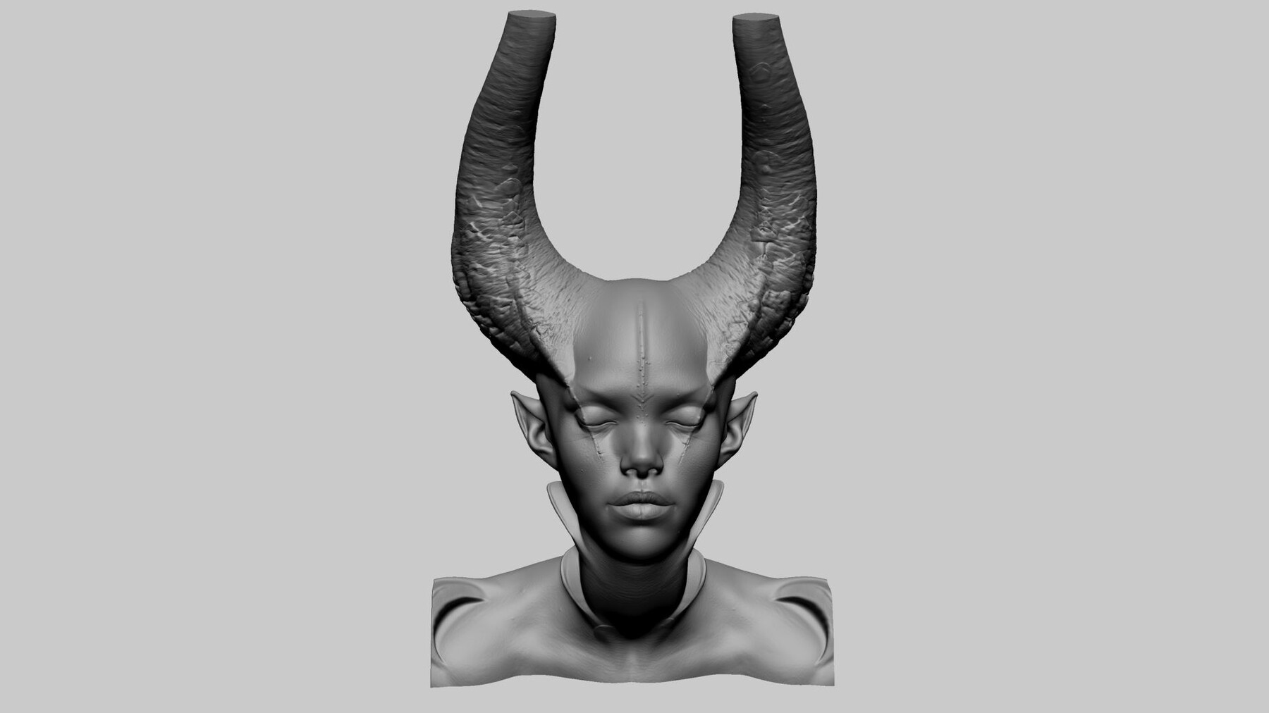 ArtStation - Fantasy Female Bust A | Resources