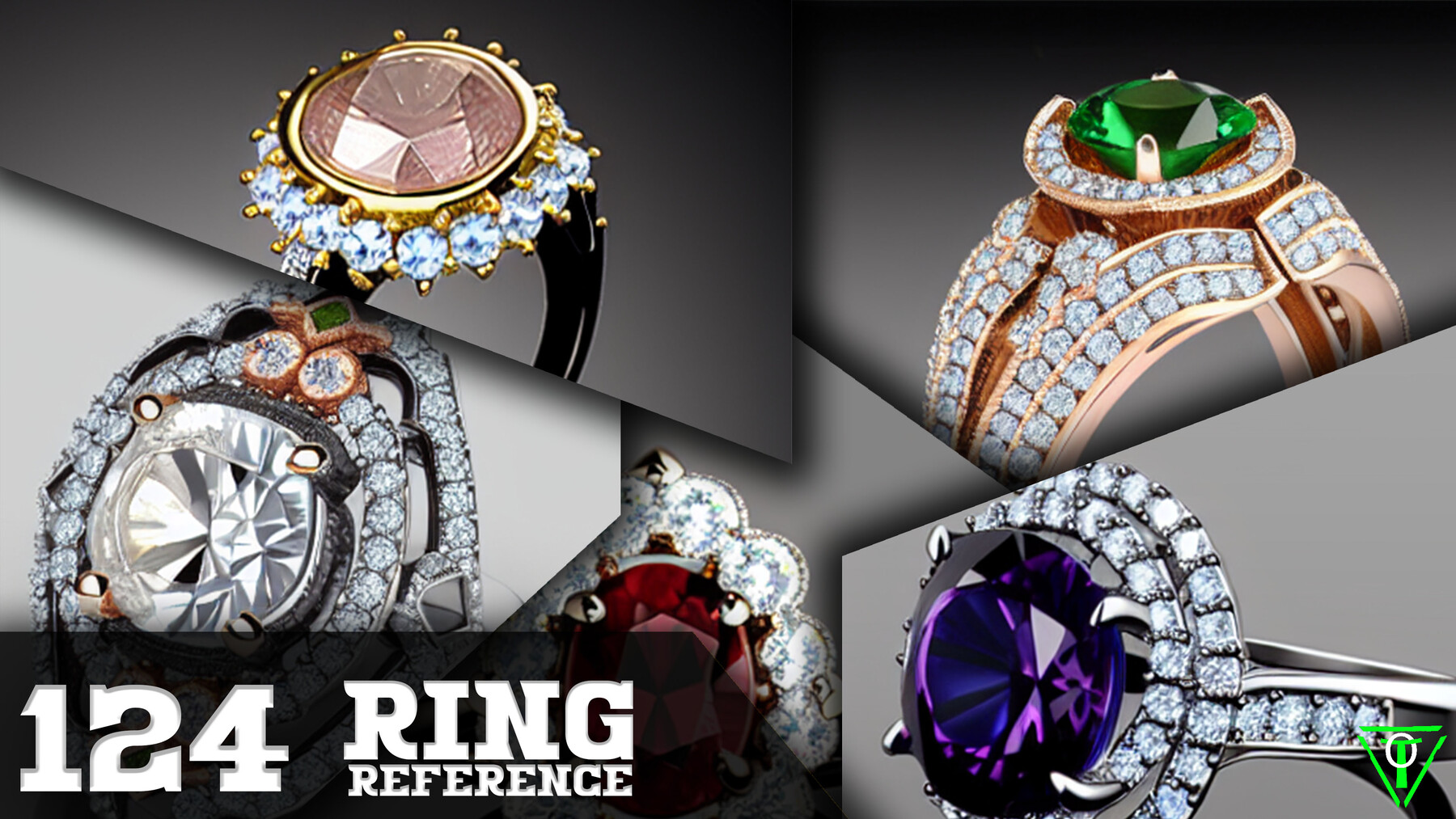 ArtStation - 124 Ring Reference (More Than 4K Resolution) | Artworks