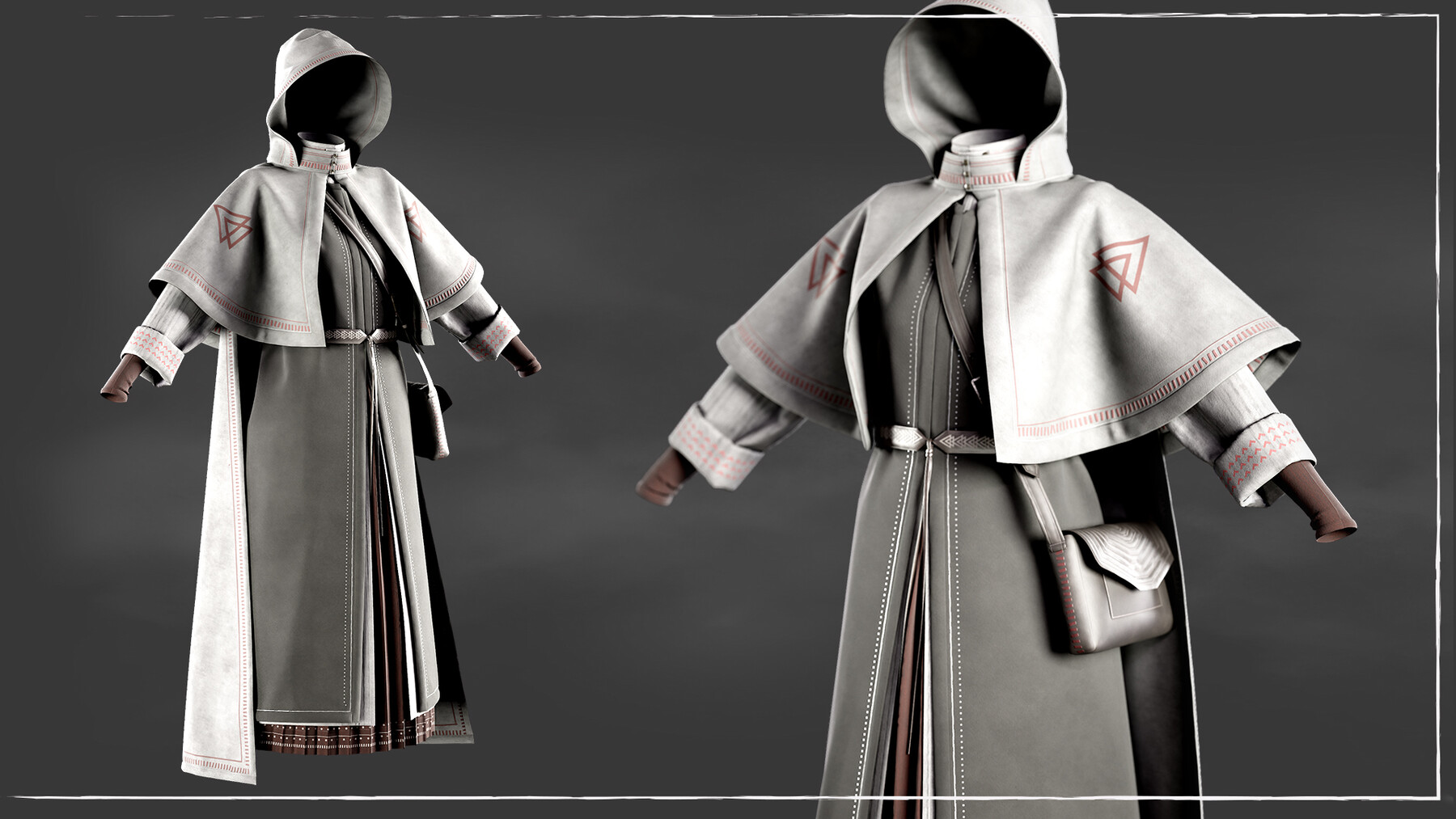ArtStation - Fantasy Outfit /Marvelous Designer / 4k Textures/Smart ...