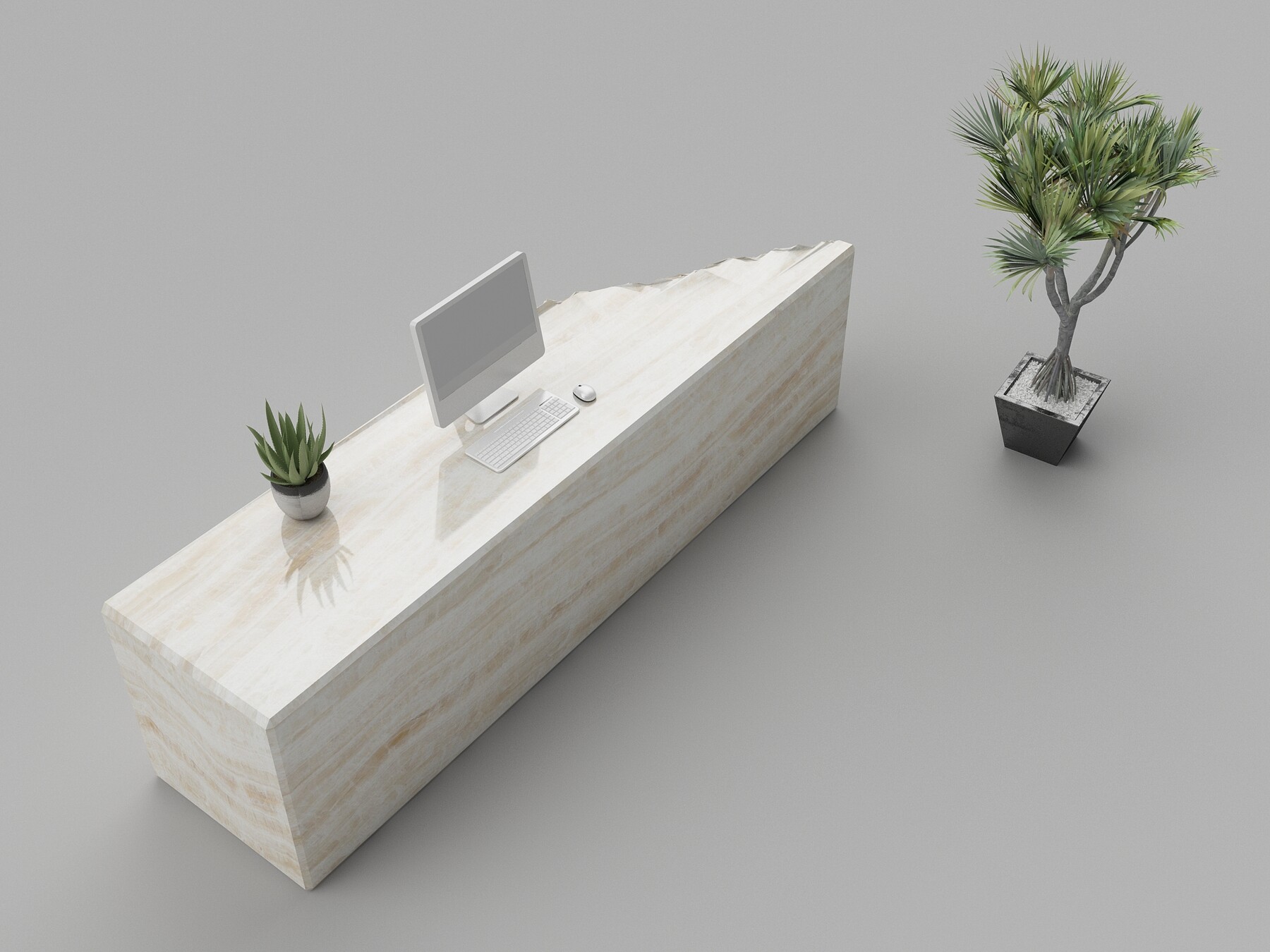 ArtStation - Reception Desk - 002 | Resources
