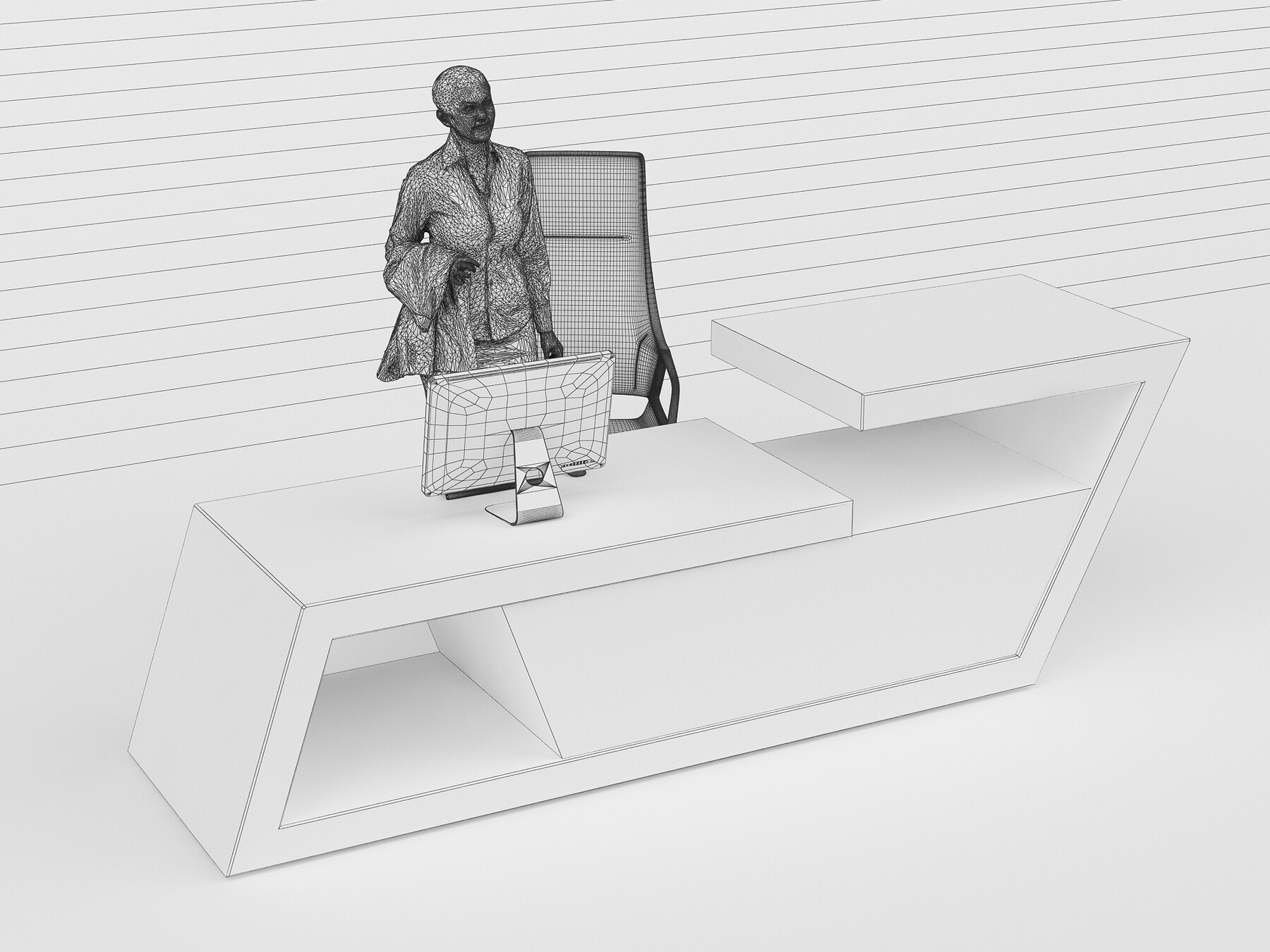 ArtStation - Reception Desk - 017 | Resources