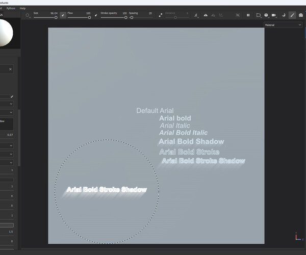 ArtStation - Base Fonts Tool for Substance Painter | Resources