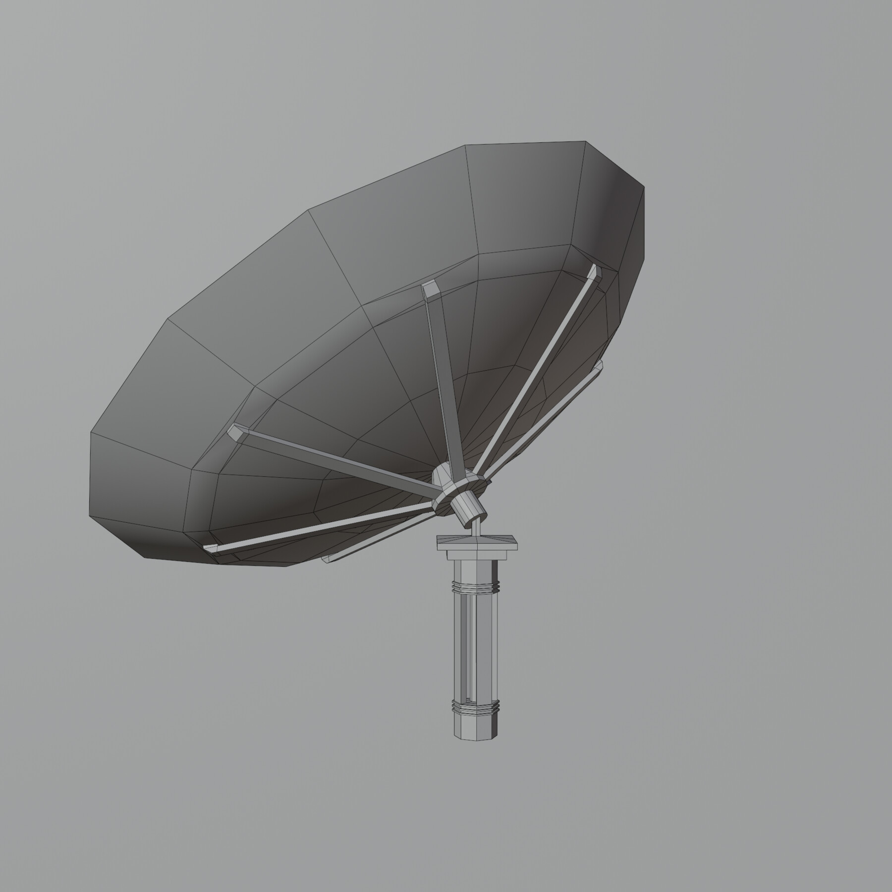 ArtStation - Parabolic antenna | Game Assets