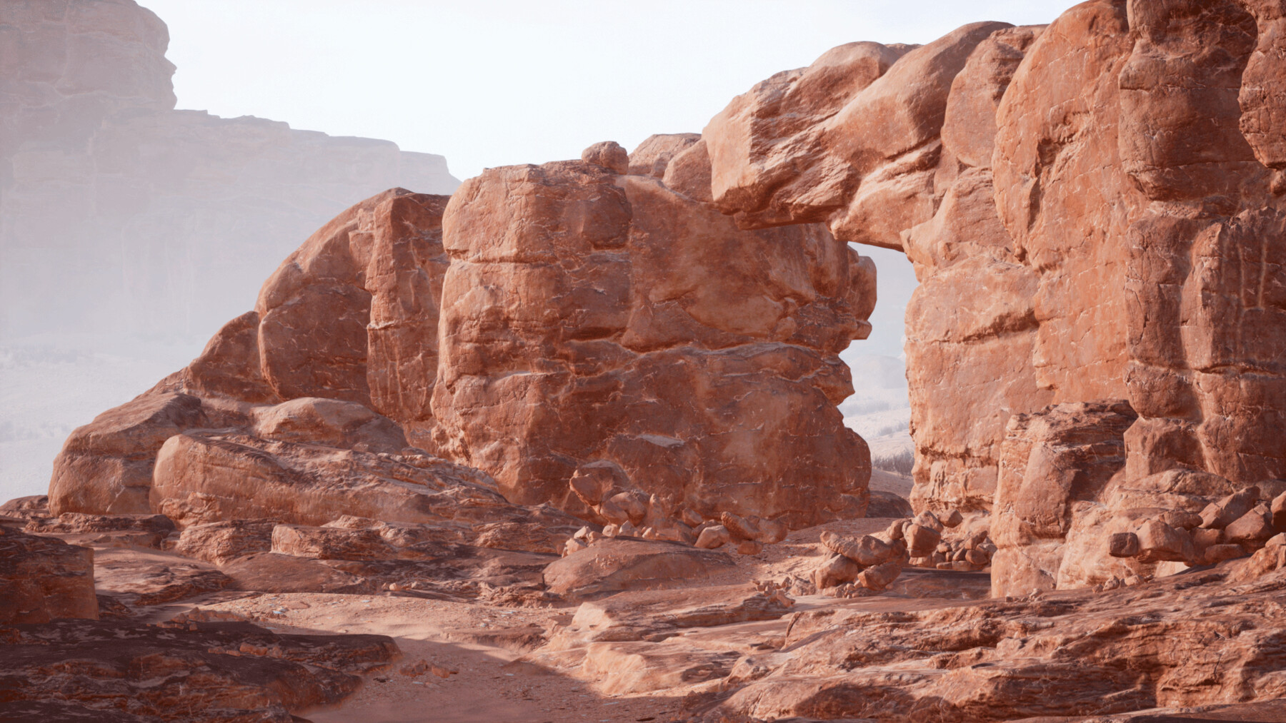 ArtStation - Desert Cliffs and Rocks [Unreal Engine 4 & 5] | Game Assets