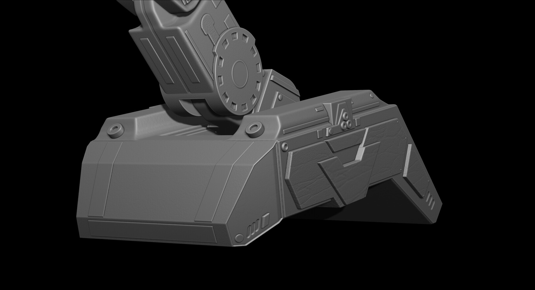 ArtStation - Predator Shoulder Cannon plasma Two Size File STL – OBJ ...