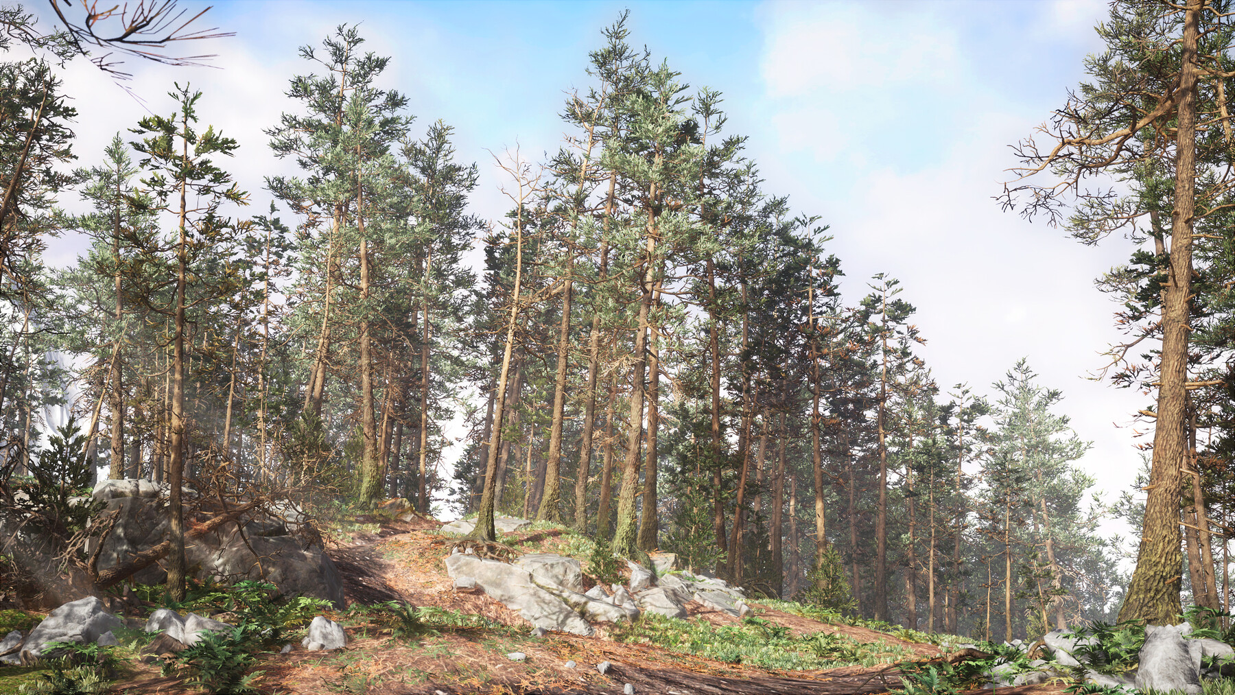 ArtStation - Rocky Pine Forest [Unreal Engine 4 & 5] | Game Assets