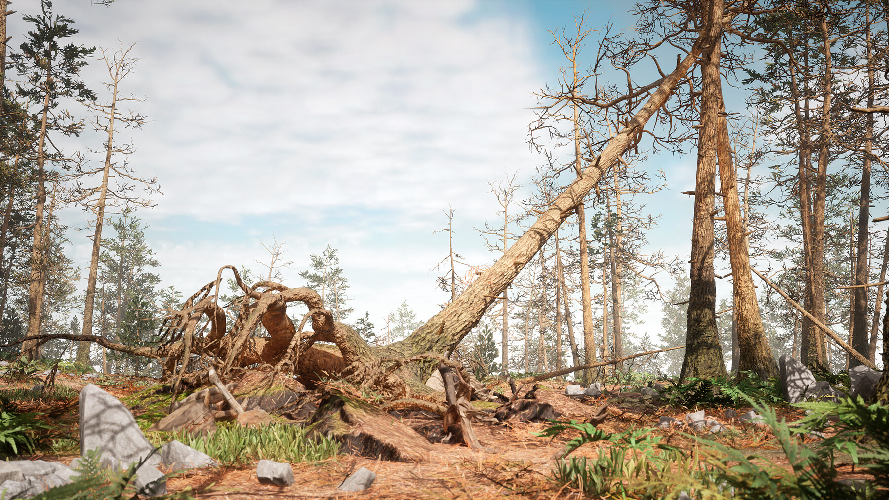 ArtStation - Rocky Pine Forest [Unreal Engine 4 & 5] | Game Assets