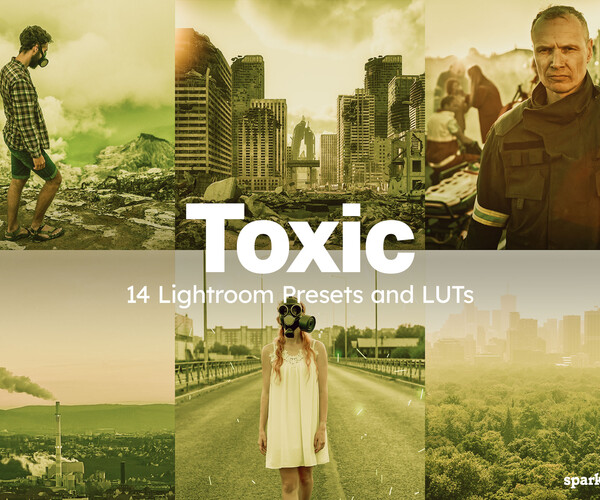 ArtStation - 14 Toxic Lightroom Presets and LUTs | Artworks