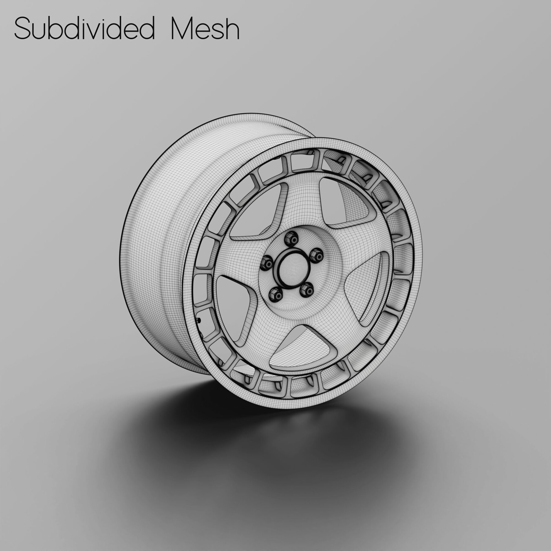 ArtStation - fifteen52 Turbomac Rim/Wheel 3D Model | Resources