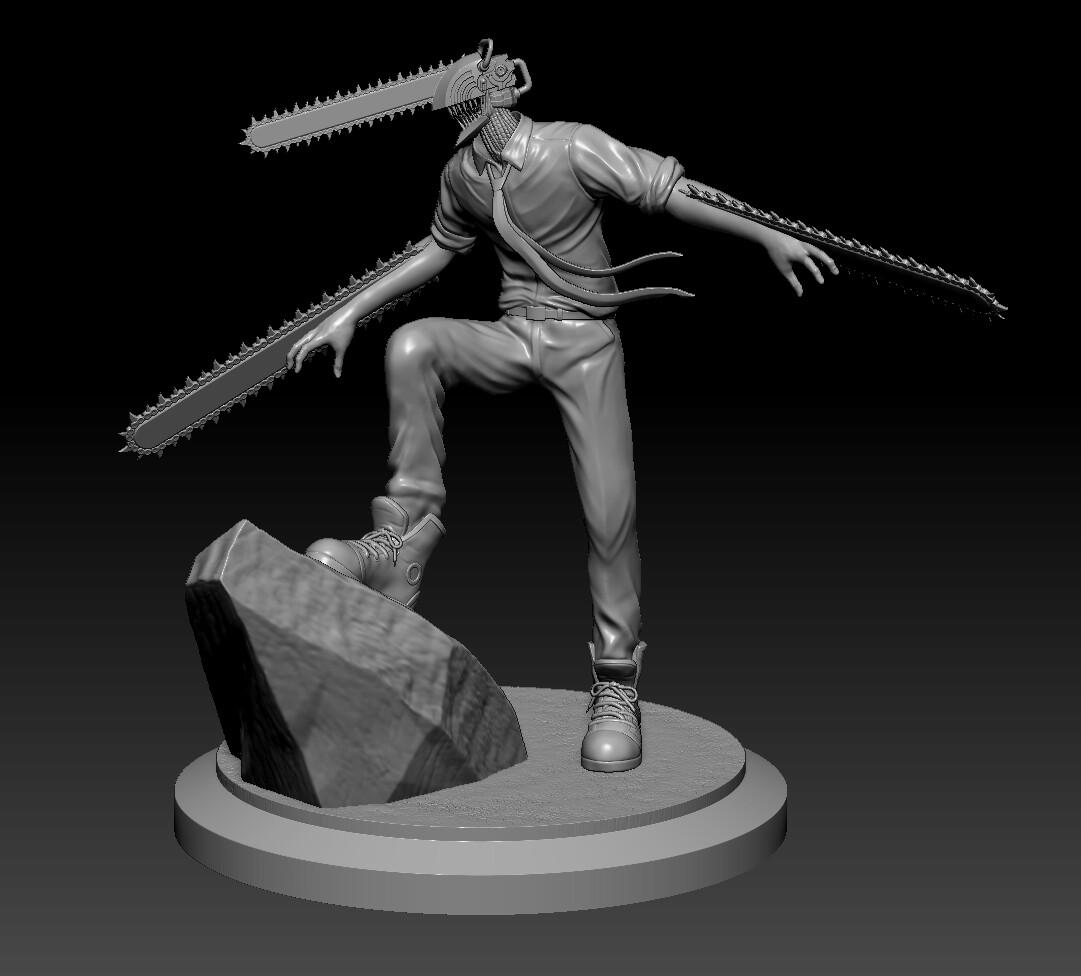 ArtStation - CHAINSAWMAN 3D print model | Resources