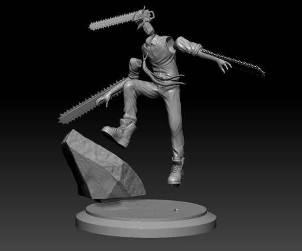 ArtStation - CHAINSAWMAN 3D print model | Resources