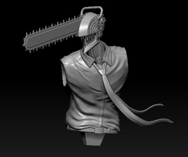 ArtStation - CHAINSAWMAN 3D print model | Resources
