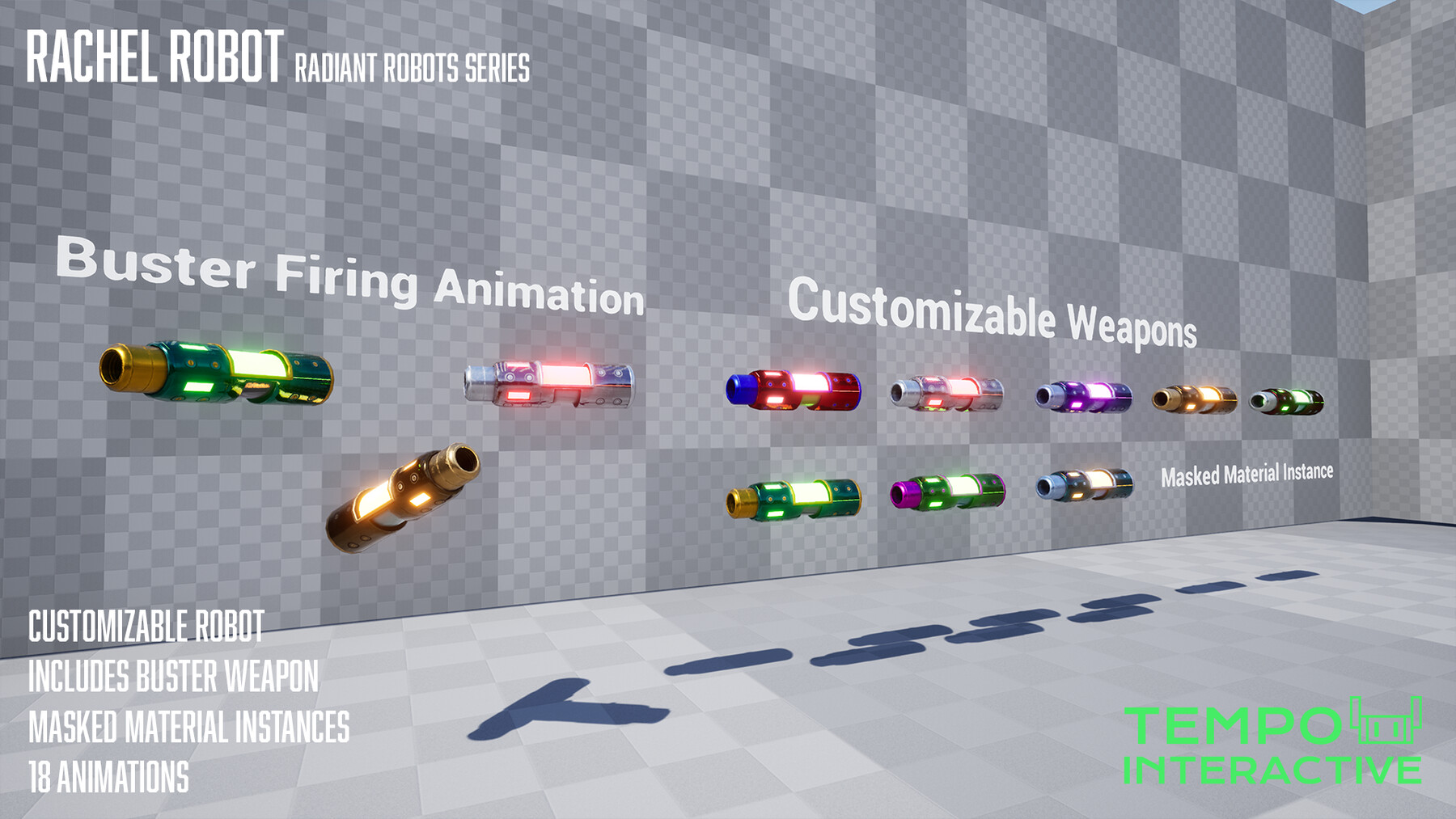 ArtStation - Rachel - Radiant Robots Series | Game Assets