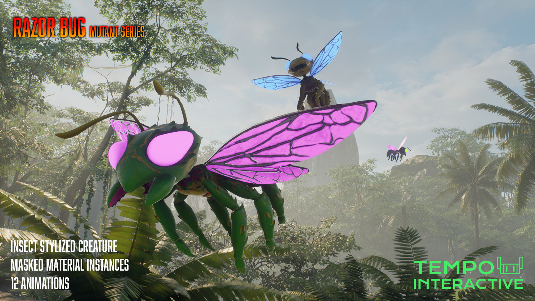 ArtStation - Razor Bug - Mutant Series | Game Assets