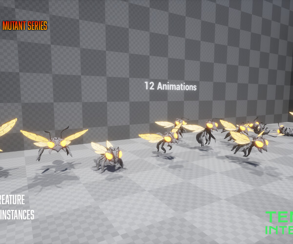 ArtStation - Razor Bug - Mutant Series | Game Assets