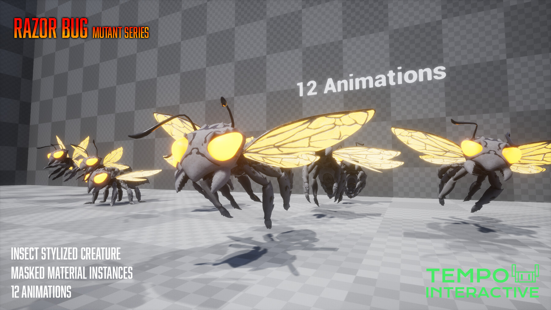 ArtStation - Razor Bug - Mutant Series | Game Assets