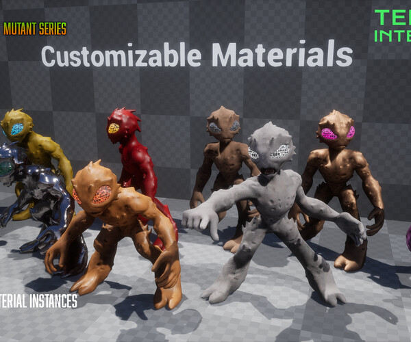 ArtStation - Mutant Mayhem Collection | Game Assets