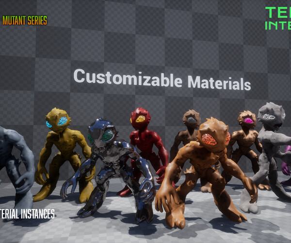 ArtStation - Mutant Mayhem Collection | Game Assets