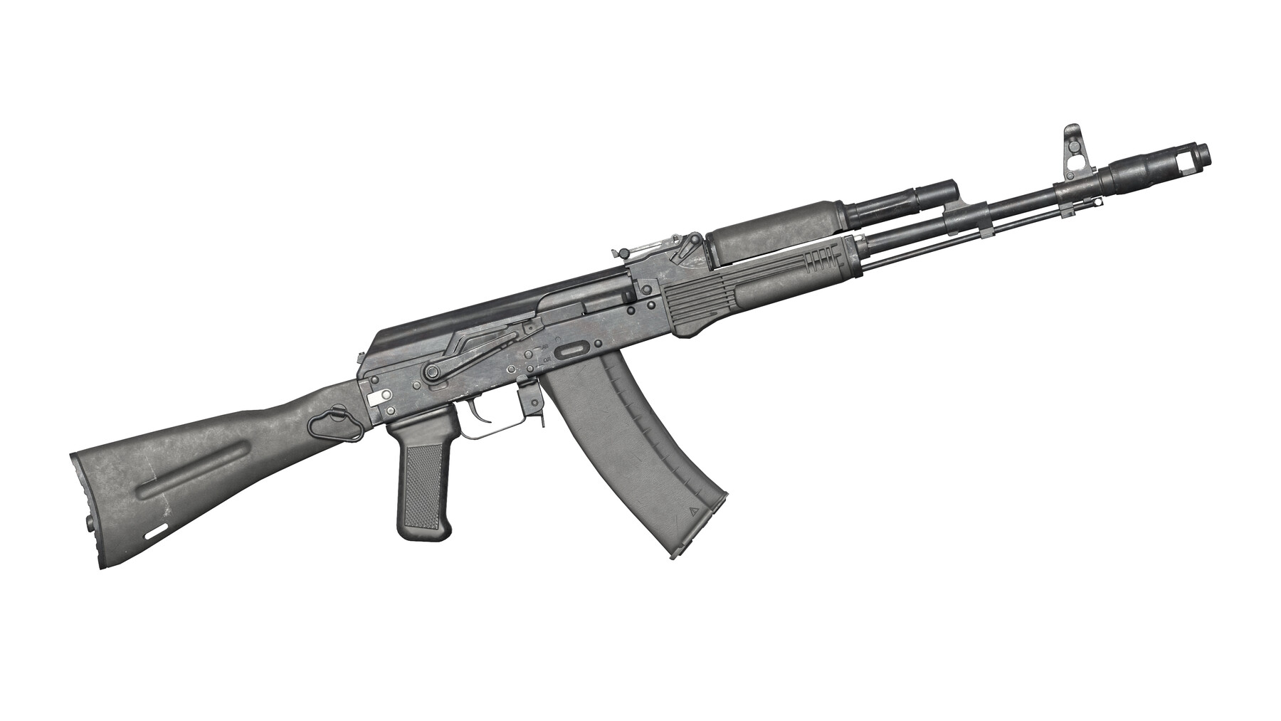 ArtStation - MILITARY Game Ready AK74M and AK103 Low-poly 3D model | Game Assets