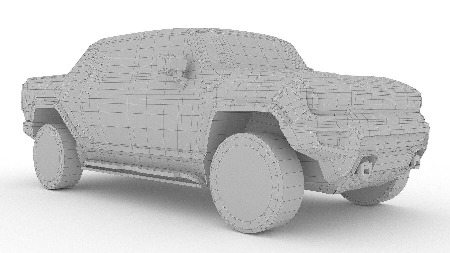 ArtStation - GMC Hummer EV Pickup 2022 | Game Assets