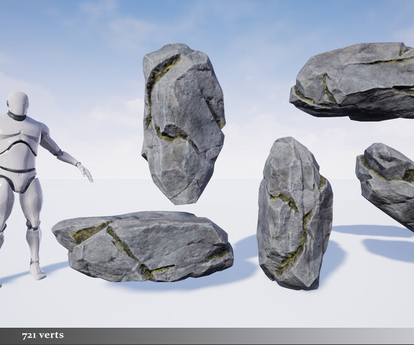 ArtStation - Realistic-Looking Cliffs and Rocks [Unreal Engine 4 & 5 ...