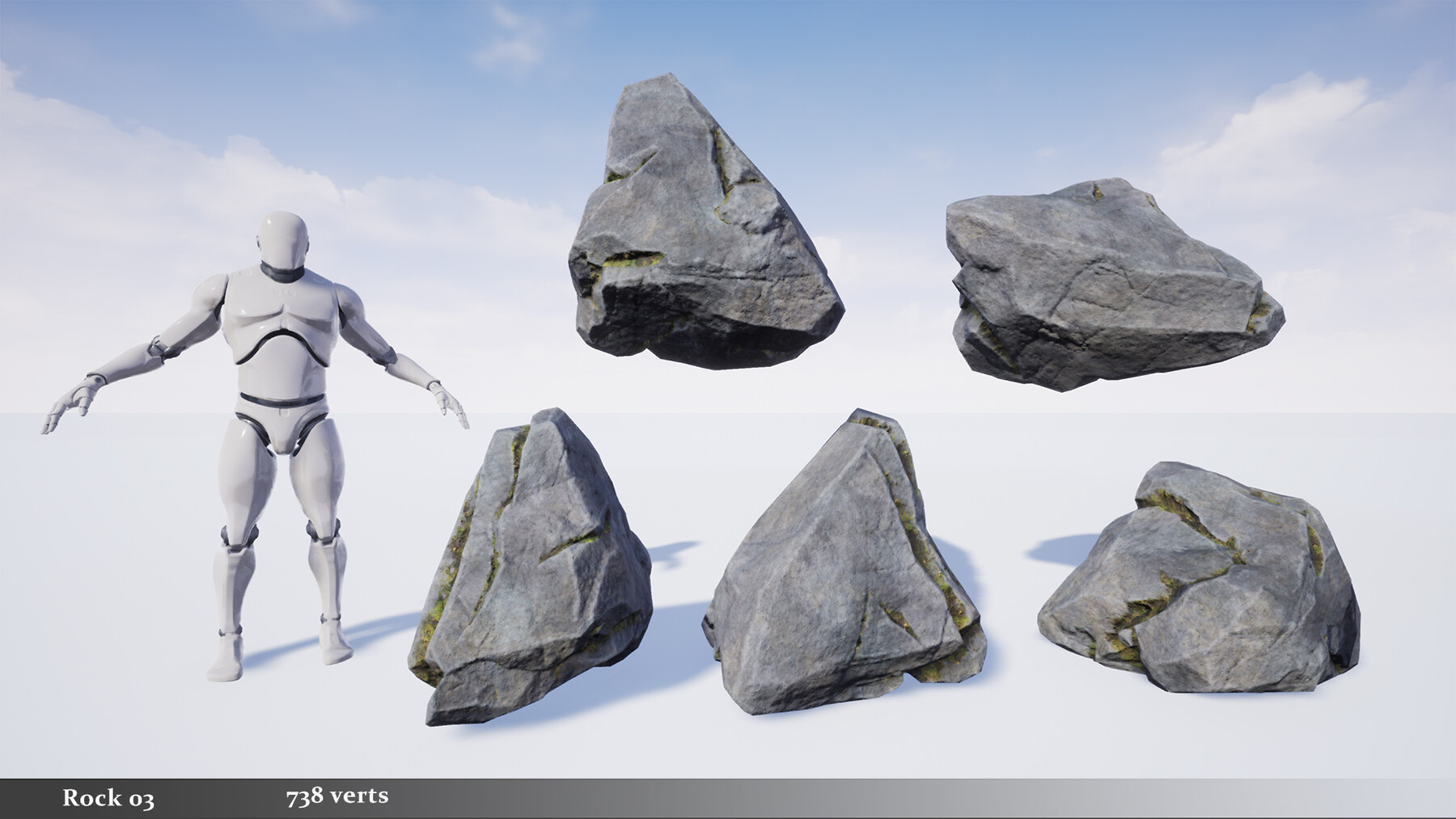 ArtStation - Realistic-Looking Cliffs and Rocks [Unreal Engine 4 & 5 ...