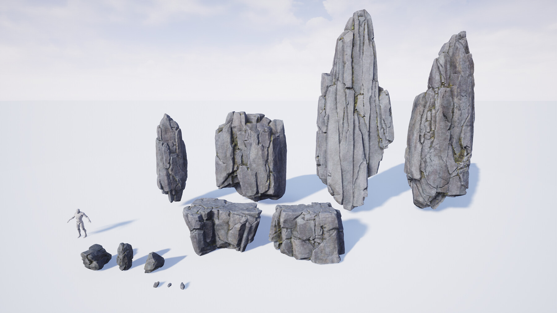ArtStation - Realistic-Looking Cliffs and Rocks [Unreal Engine 4 & 5 ...