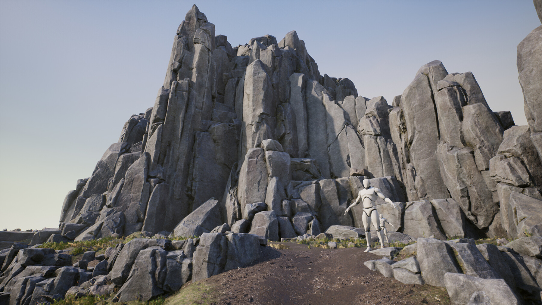ArtStation - Realistic-Looking Cliffs and Rocks [Unreal Engine 4 & 5 ...