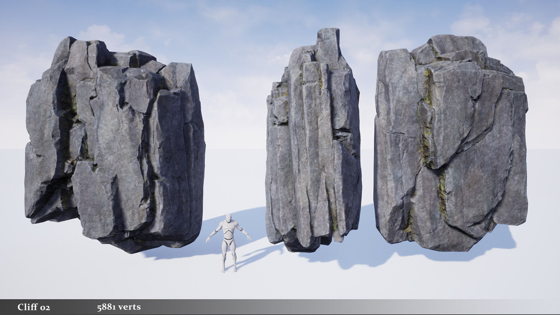 ArtStation - Realistic-Looking Cliffs and Rocks [Unreal Engine 4 & 5 ...