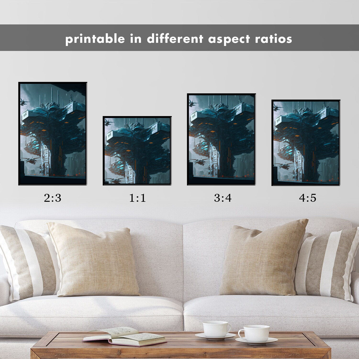 ArtStation - Dark concept art LED space station poster design | Digital ...