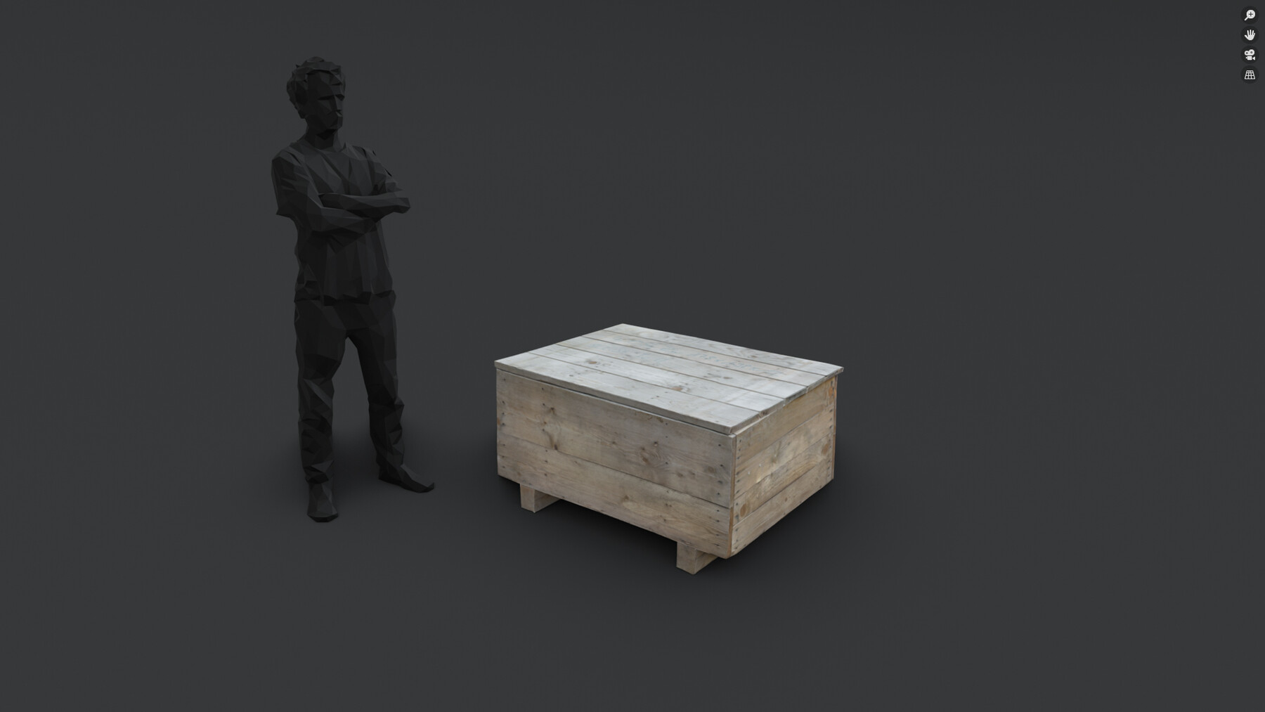 ArtStation - wooden box | Game Assets