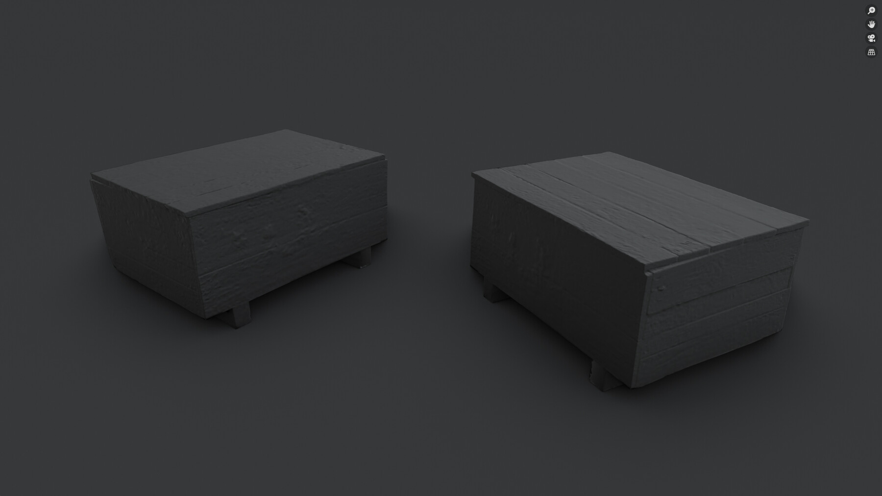 ArtStation - wooden box | Game Assets