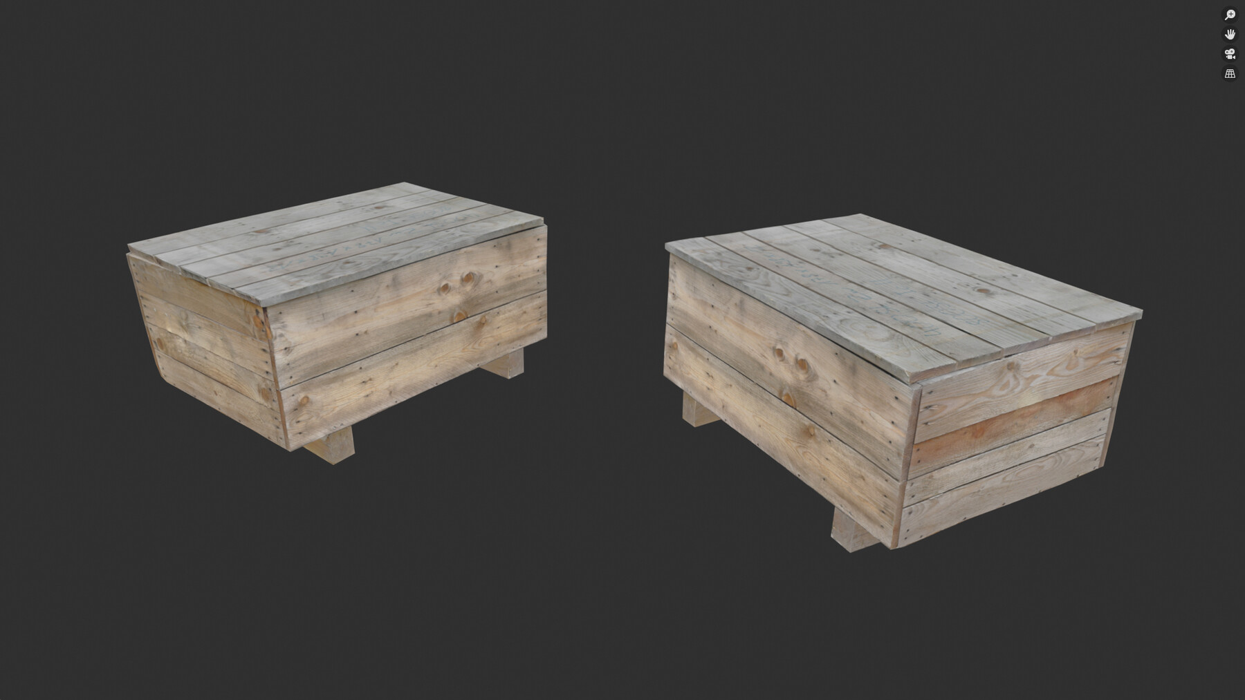 ArtStation - wooden box | Game Assets