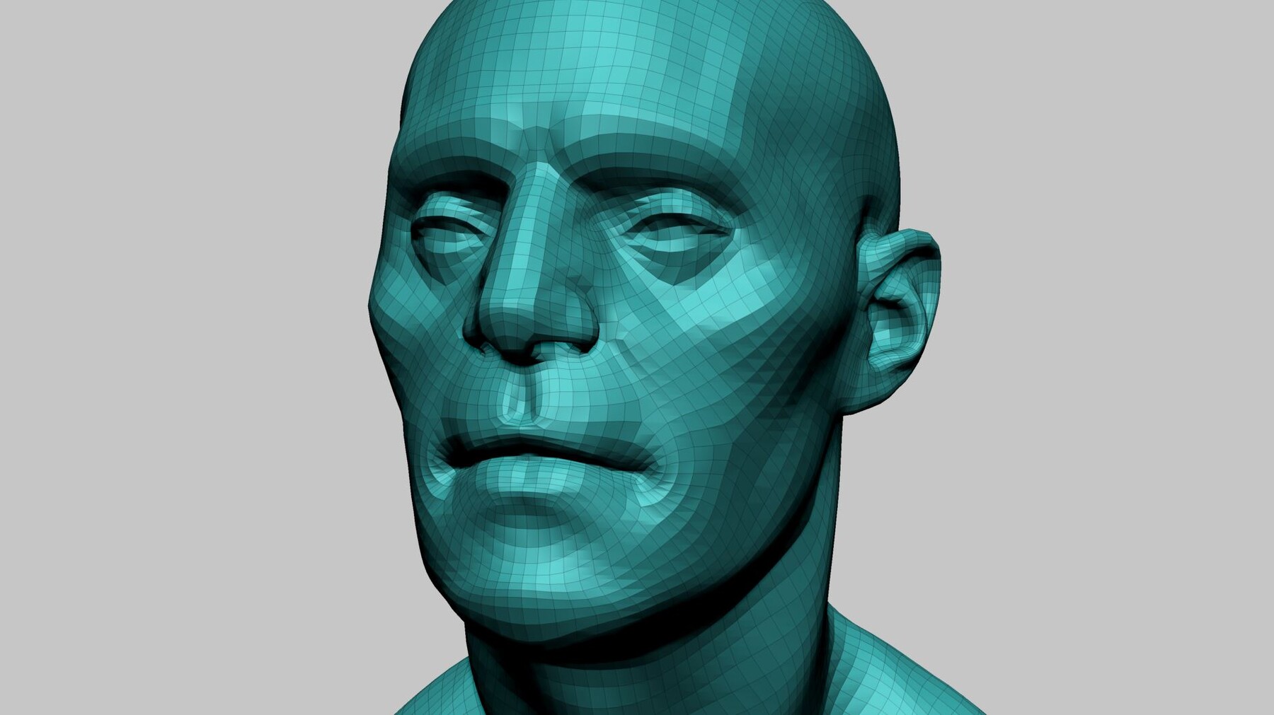 ArtStation - Base Male Head B | Resources