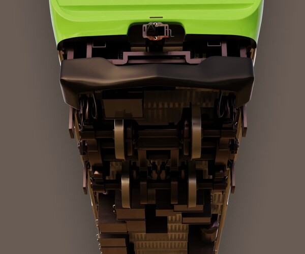 ArtStation - Yamanote Line E235 Series Locomotive - Japanese Train 3D CAD Model | Detailed ...