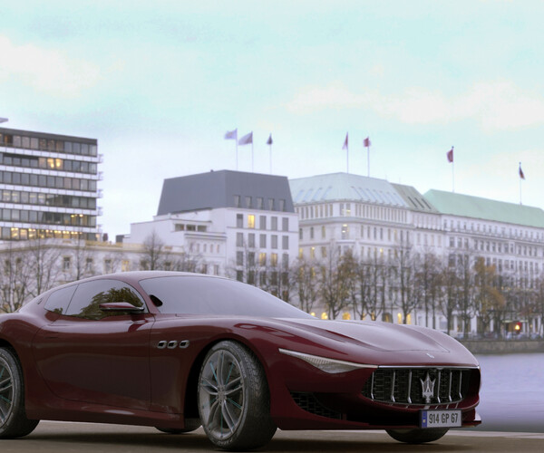 ArtStation - Maserati Alfieri | Resources
