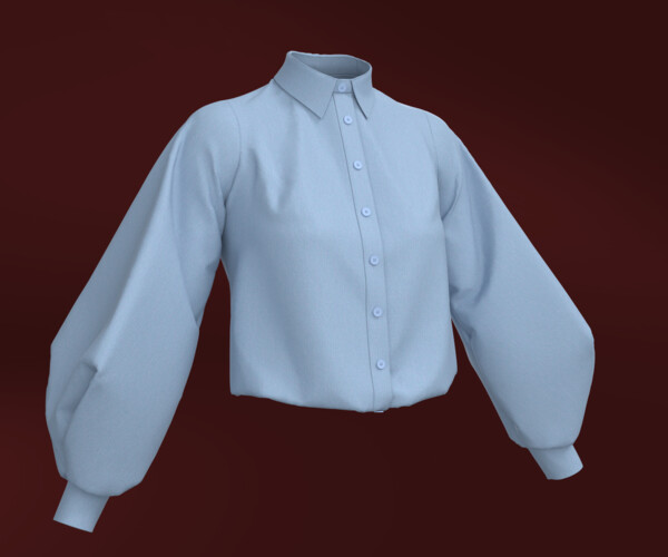 ArtStation - Top | Female | Blouse | Resources