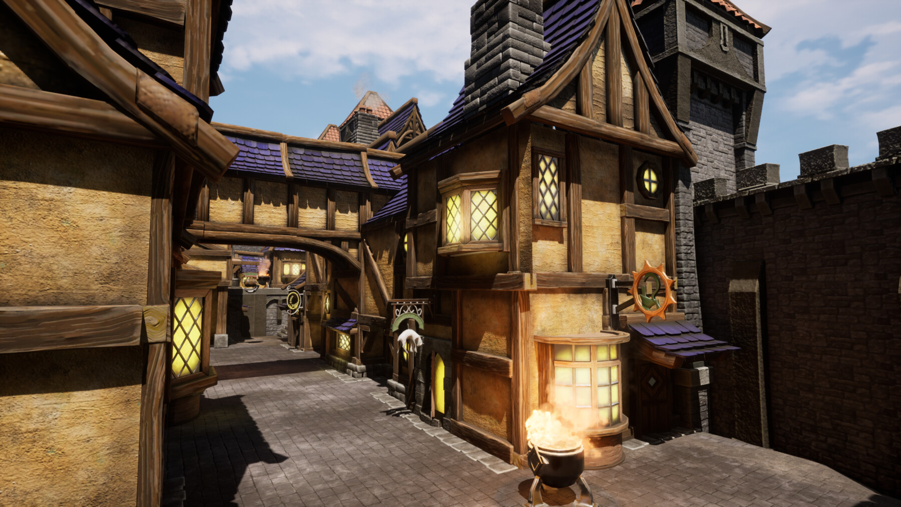 ArtStation - Blender Massive 250-Piece Modular Kitbash Castles and ...