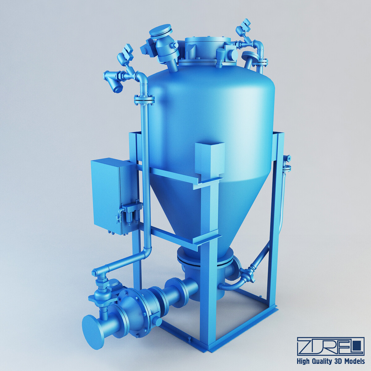 ArtStation - Outlet Conical Pump | Resources