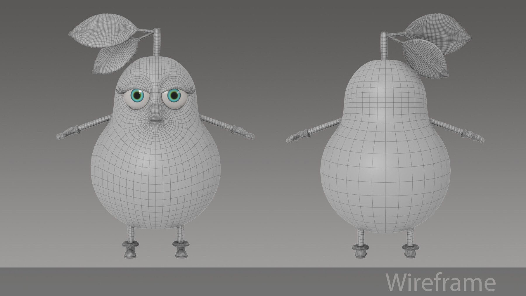 ArtStation - Pear cartoon | Game Assets
