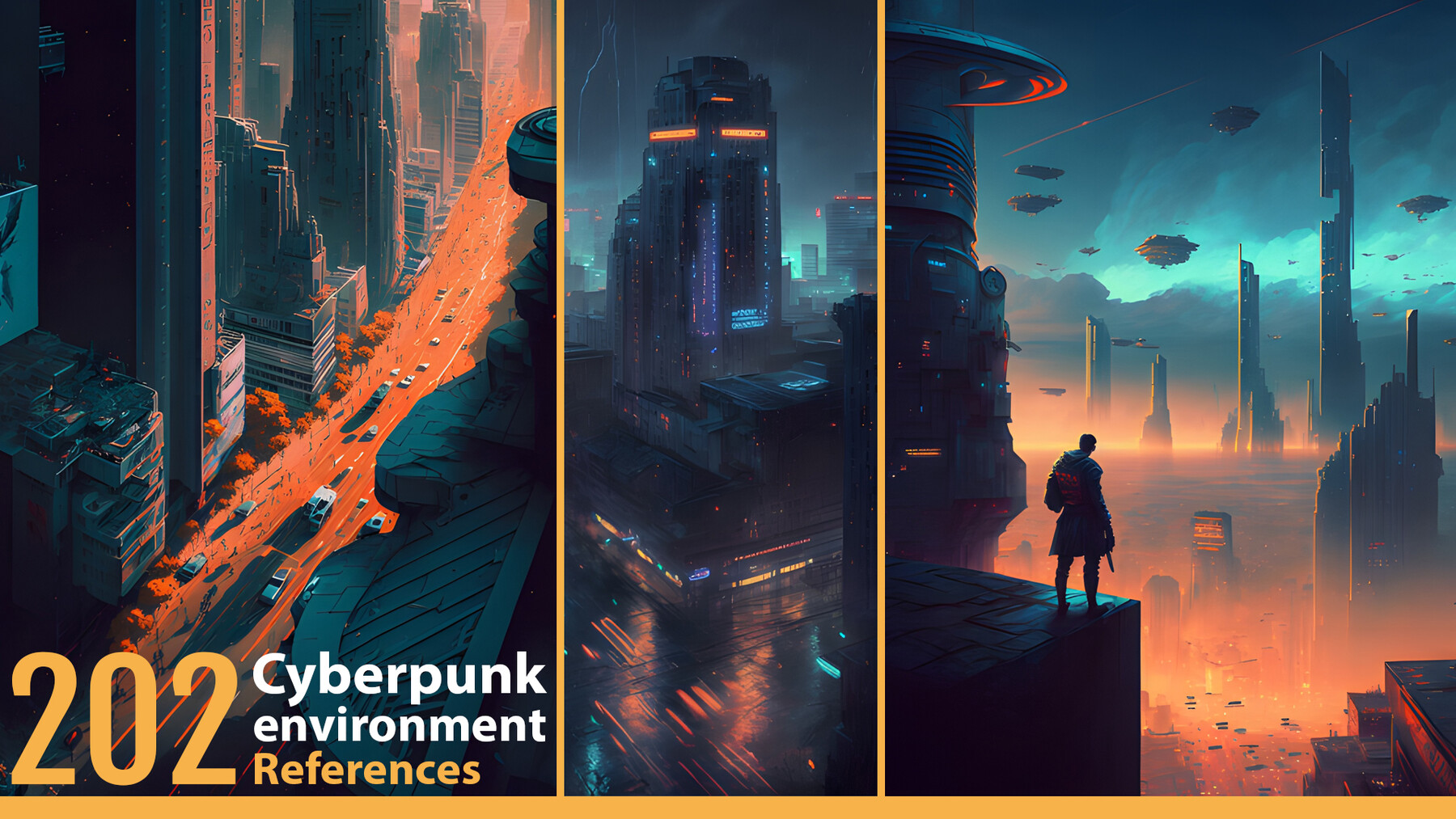 Artstation 202 Cyberpunk Environment References Artworks