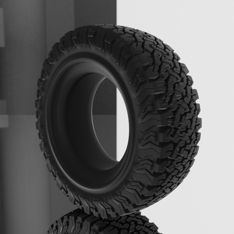 ArtStation - TIRE DESIGN GAMES AND PRINTABLE FILES T01 Low-poly 3D ...