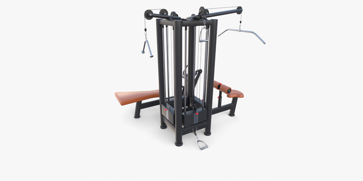 ArtStation - 4 Multi station jungle machine v1 | Game Assets