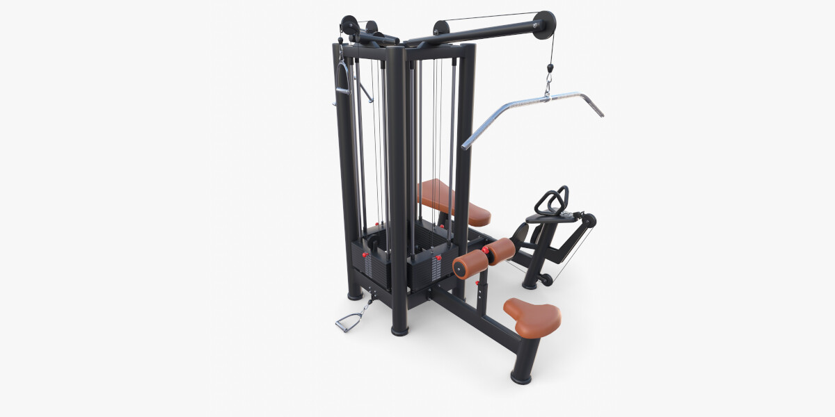 ArtStation - 4 Multi station jungle machine v1 | Game Assets